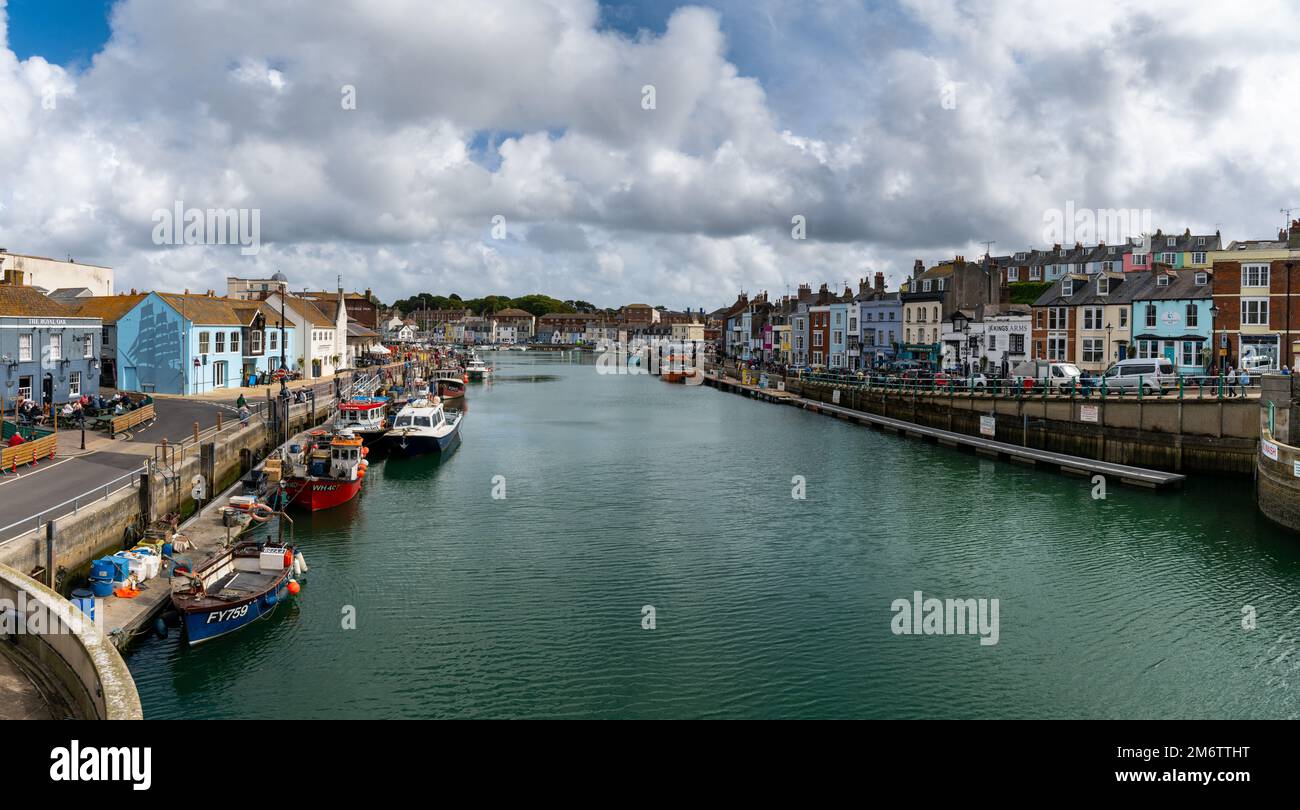 Weymouth town center Banque de photographies et d’images à haute ...