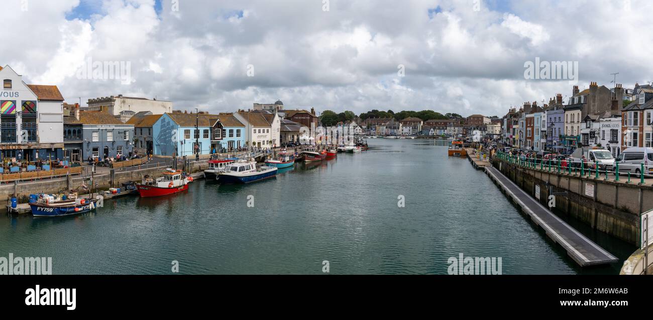 Weymouth town center Banque de photographies et d’images à haute ...