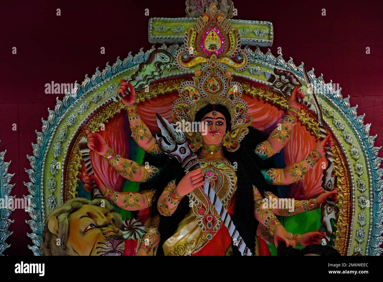 Mère durga idole Banque de photographies et d’images à haute résolution ...