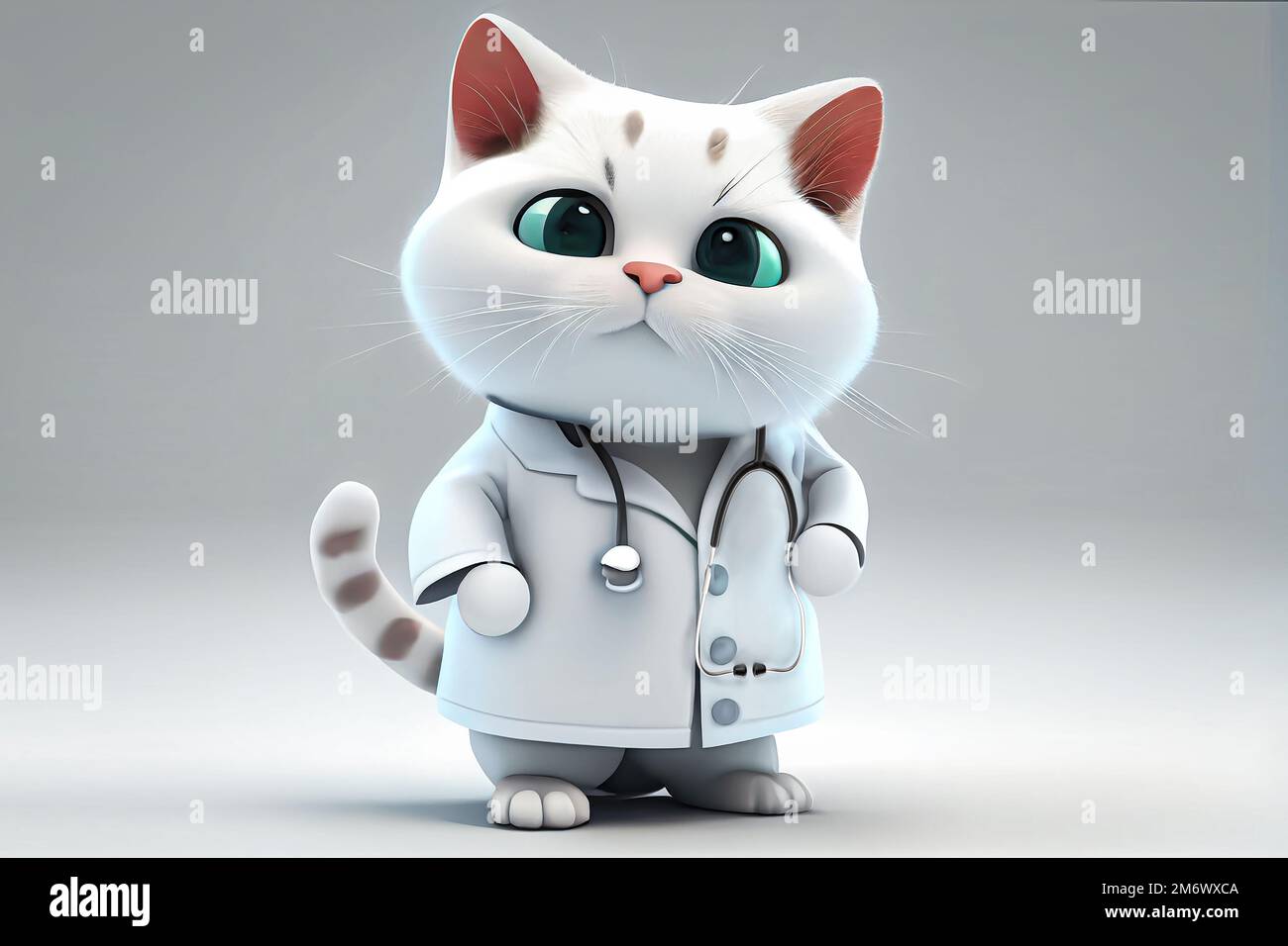 Child doctor pediatrician illustration Banque de photographies et d ...