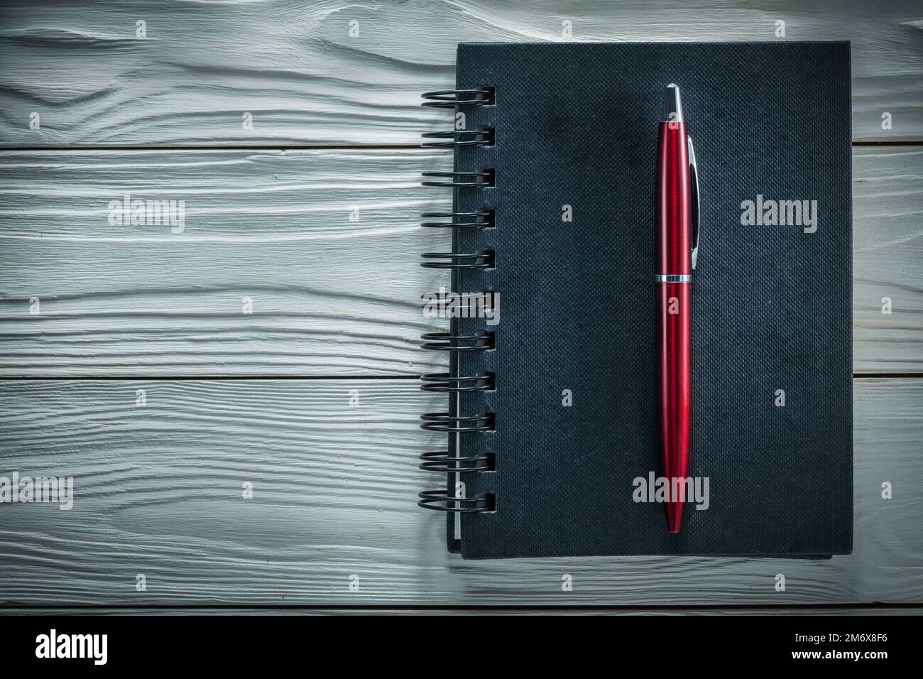 Bloc notes noir Banque de photographies et d’images à haute résolution ...