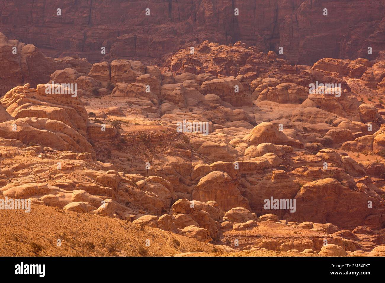 Neolithic village of beidha Banque de photographies et d’images à haute ...