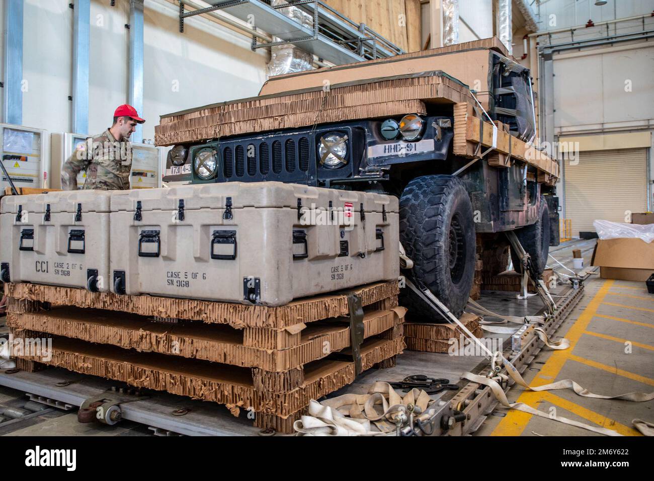 Des soldats de la Brigade aéroportée 173rd ont sécurisé un système de ...