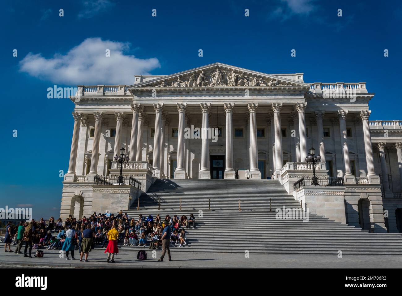 La Chambre des représentants, le Capitole des États-Unis, le Capitole ...