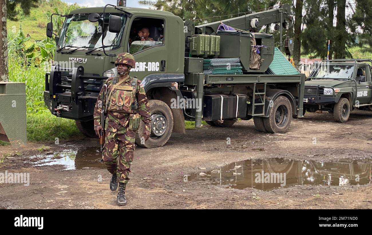 Rumangabo, République démocratique du Congo (RDC). 6th janvier 2023 ...