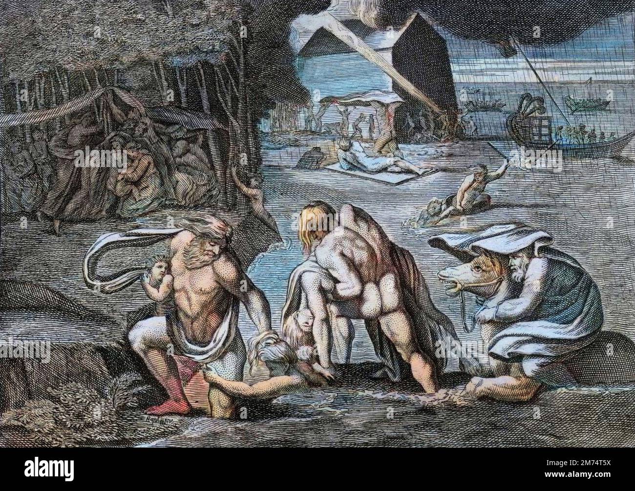 Deluge bible Banque de photographies et d’images à haute résolution - Alamy