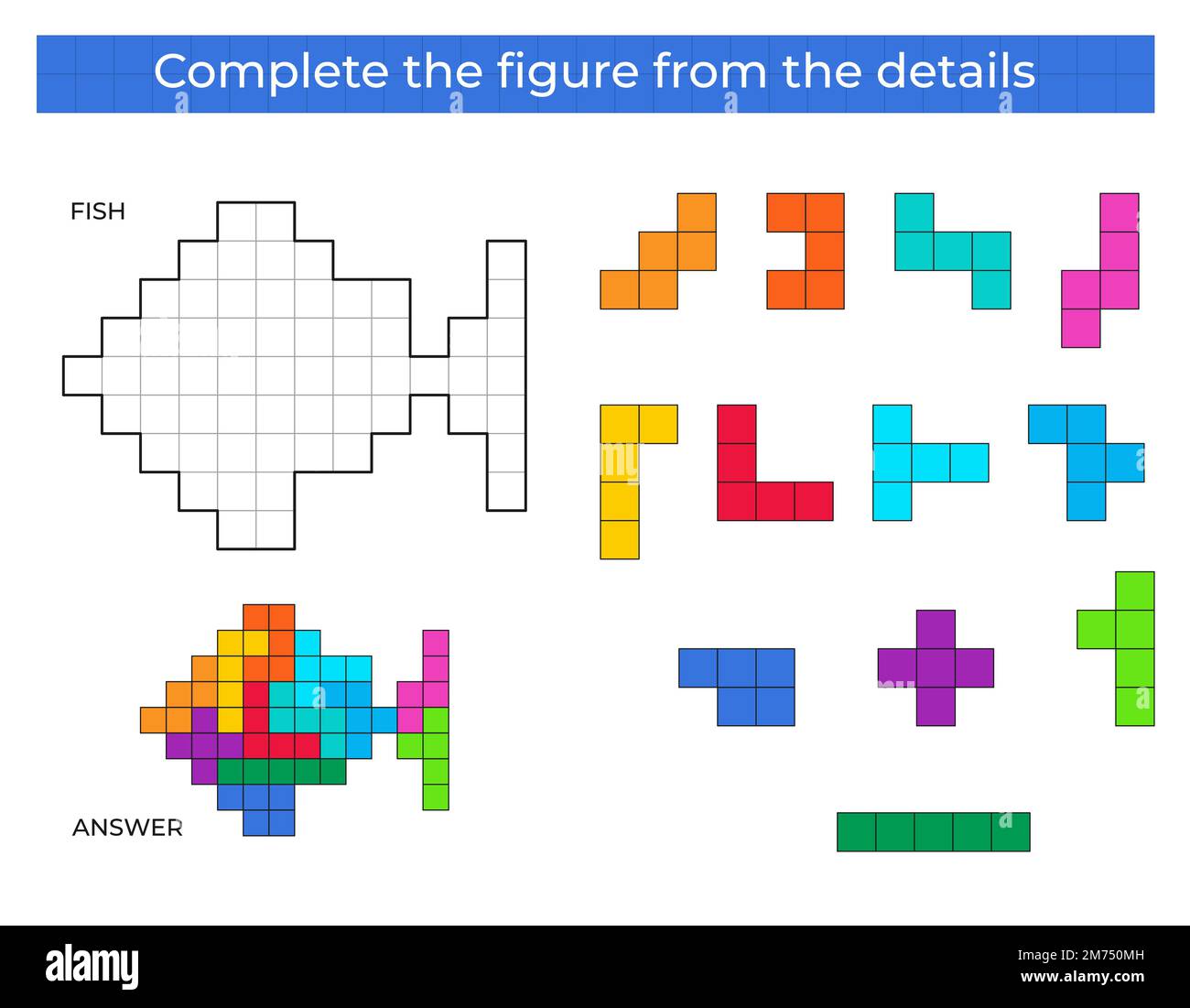 Détails de poisson Banque d'images vectorielles - Alamy