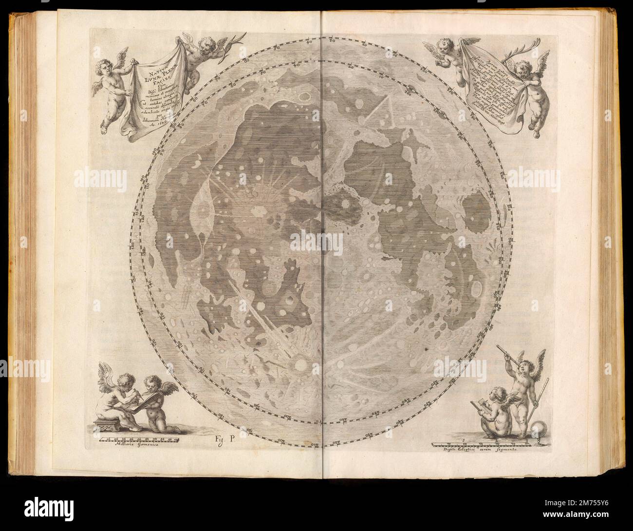 Johannes hevelius moon map Banque de photographies et d’images à haute ...
