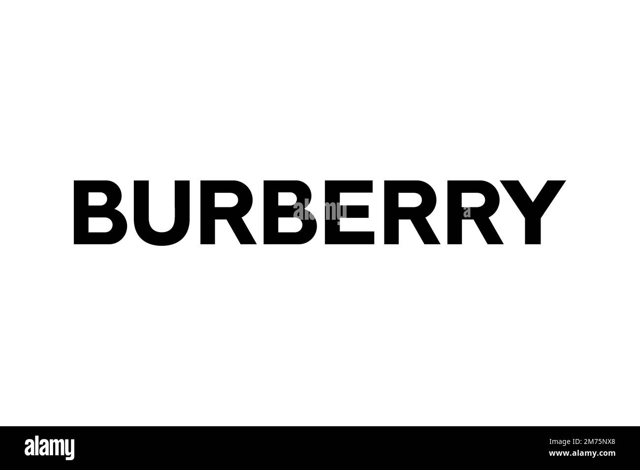 Logo burberry Banque d'images noir et blanc - Alamy