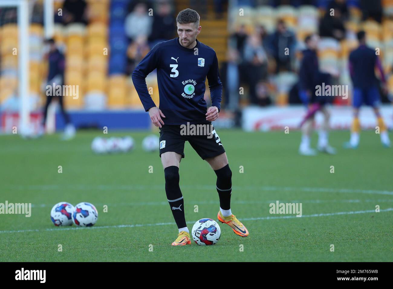 Mansfield, Royaume-Uni. 7th janvier 2023Barrow Patrick Brough de Barrow ...