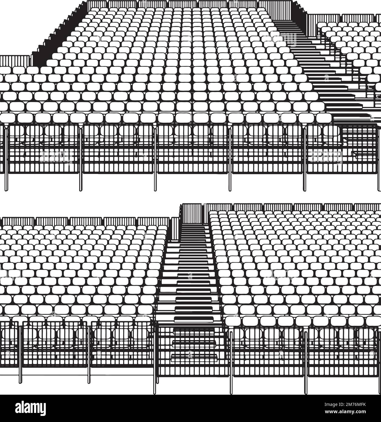 Stadium seating plan Banque de photographies et d’images à haute ...