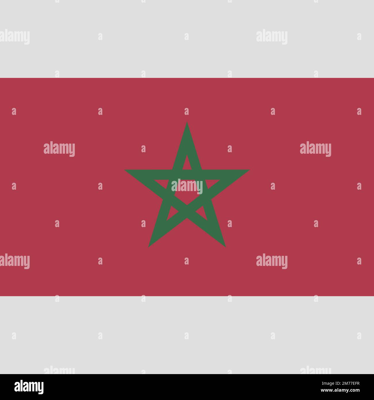 Drapeau national marocain Banque d'images vectorielles - Page 2 - Alamy