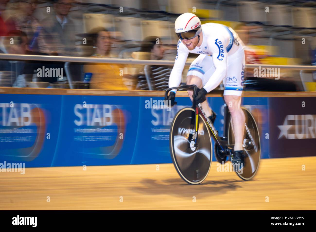 Sébastien VIGIER, sprint masculin pendant la course cycliste Français ...