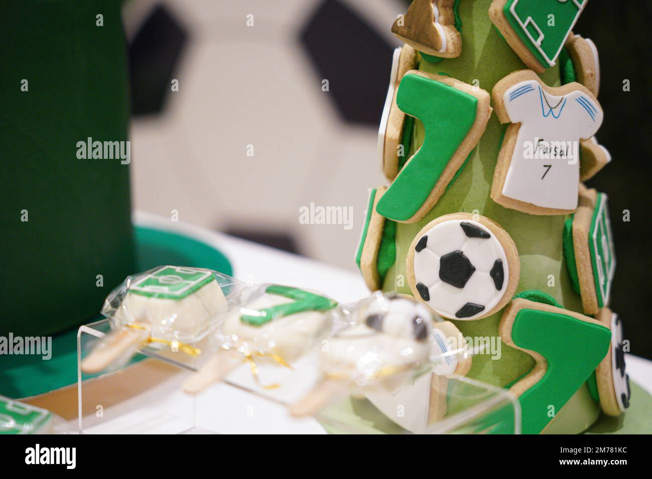 Biscuits de football Banque de photographies et d’images à haute ...