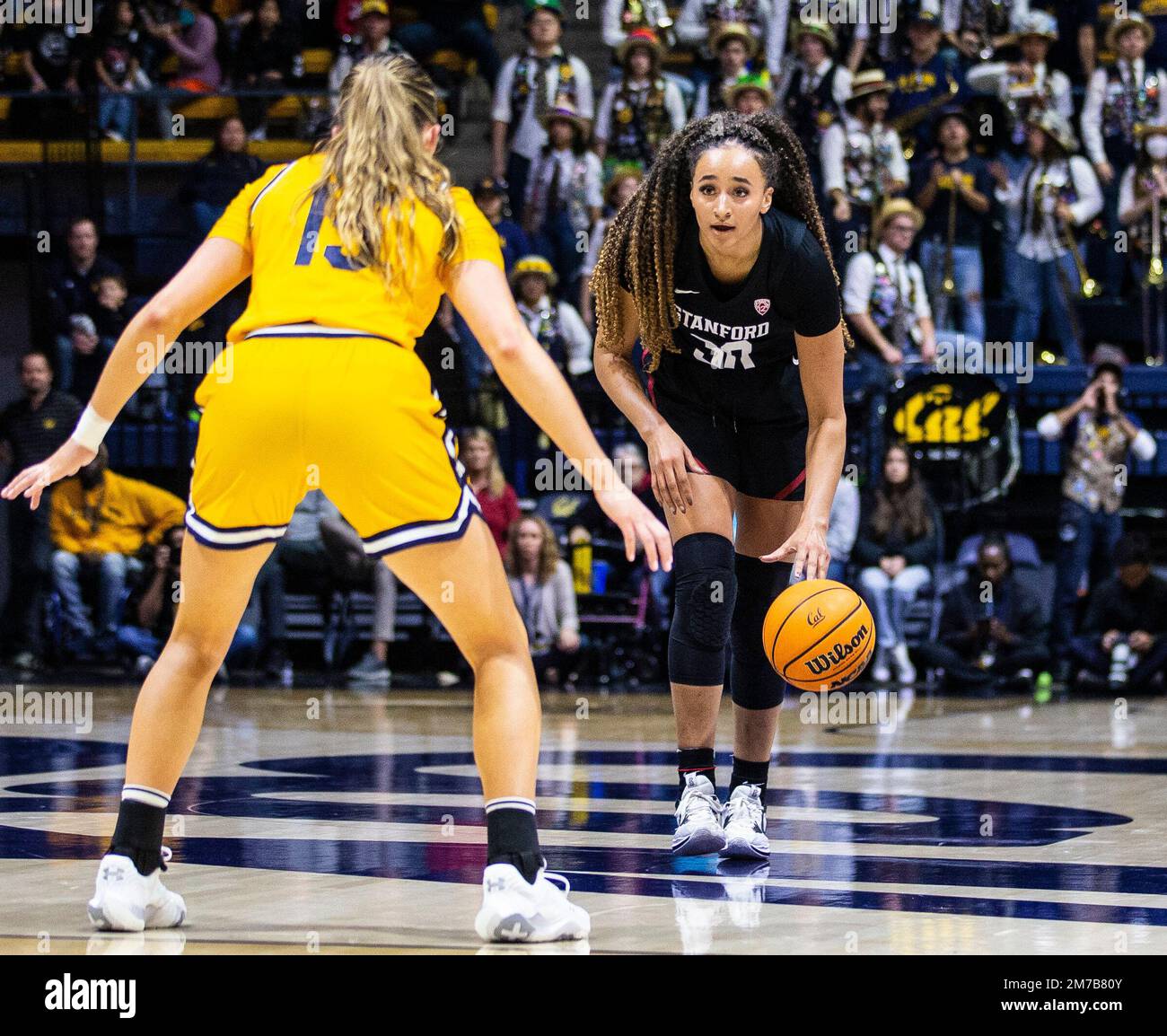 08 janvier 2023 Berkeley, CA États-Unis Haley Jones, garde de Stanford ...