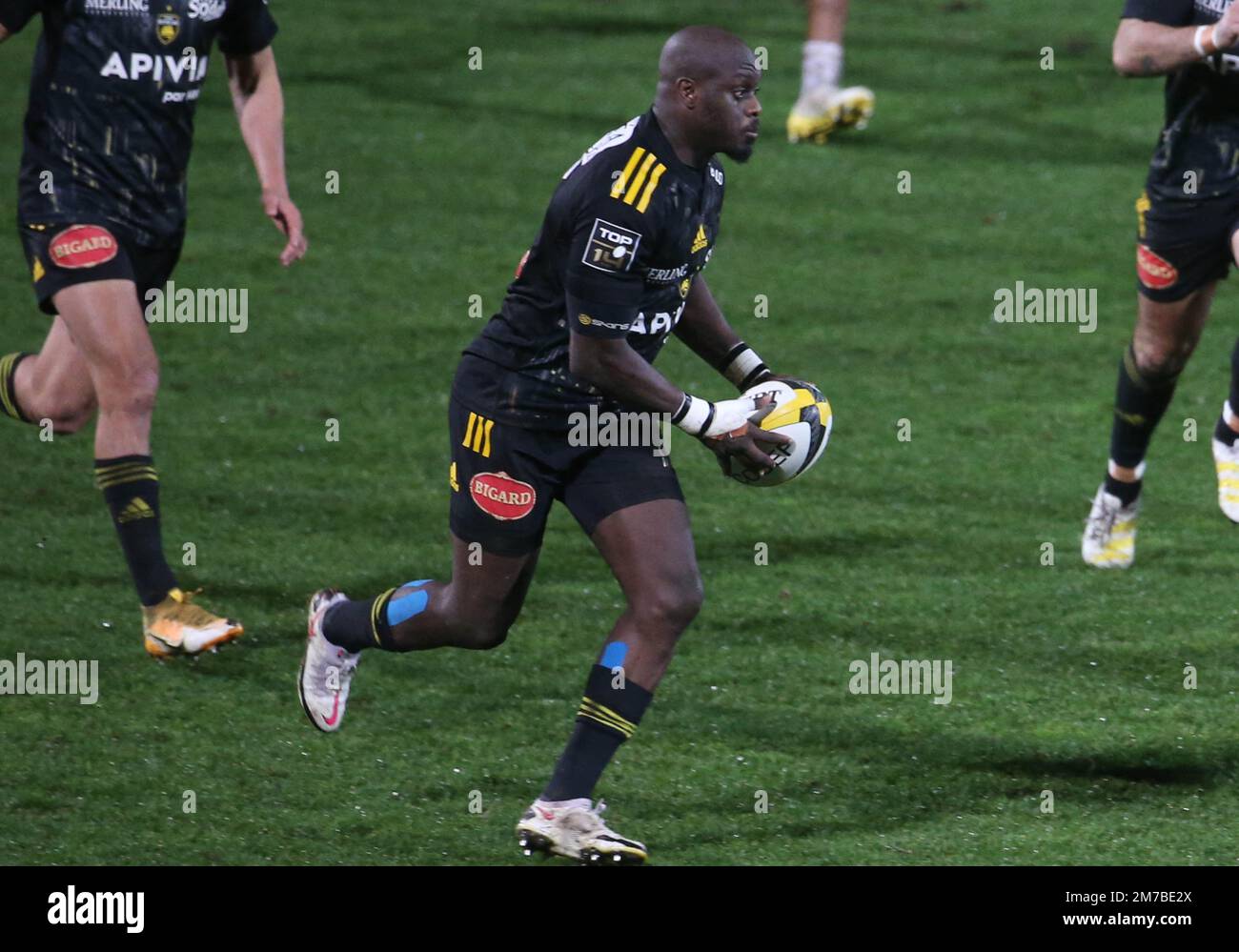 Raymond Rhule du Stade Rochellais lors du championnat français Top 14 ...