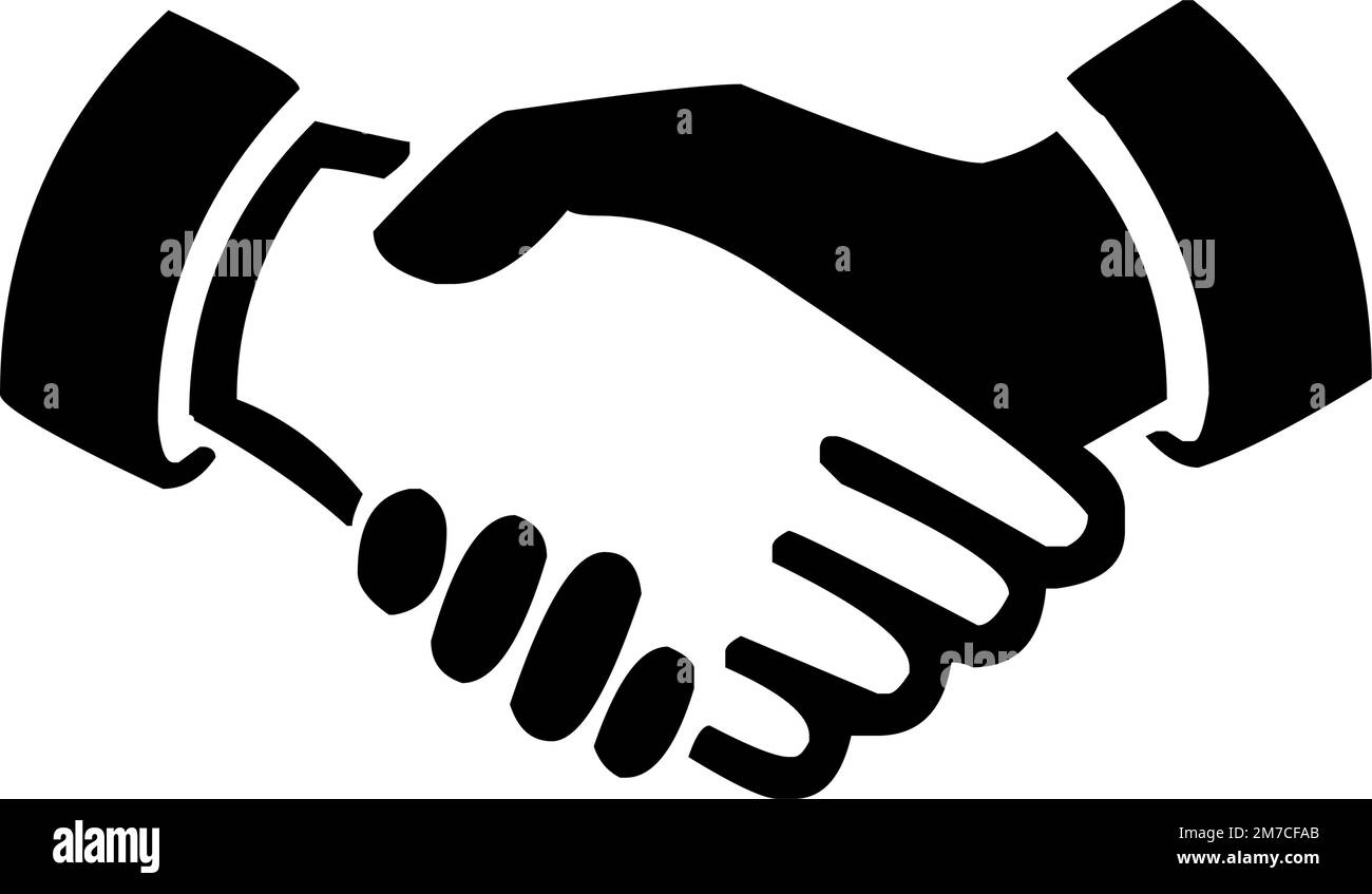 2 personnes qui se font les mains, les poignées de main, les poignées ...