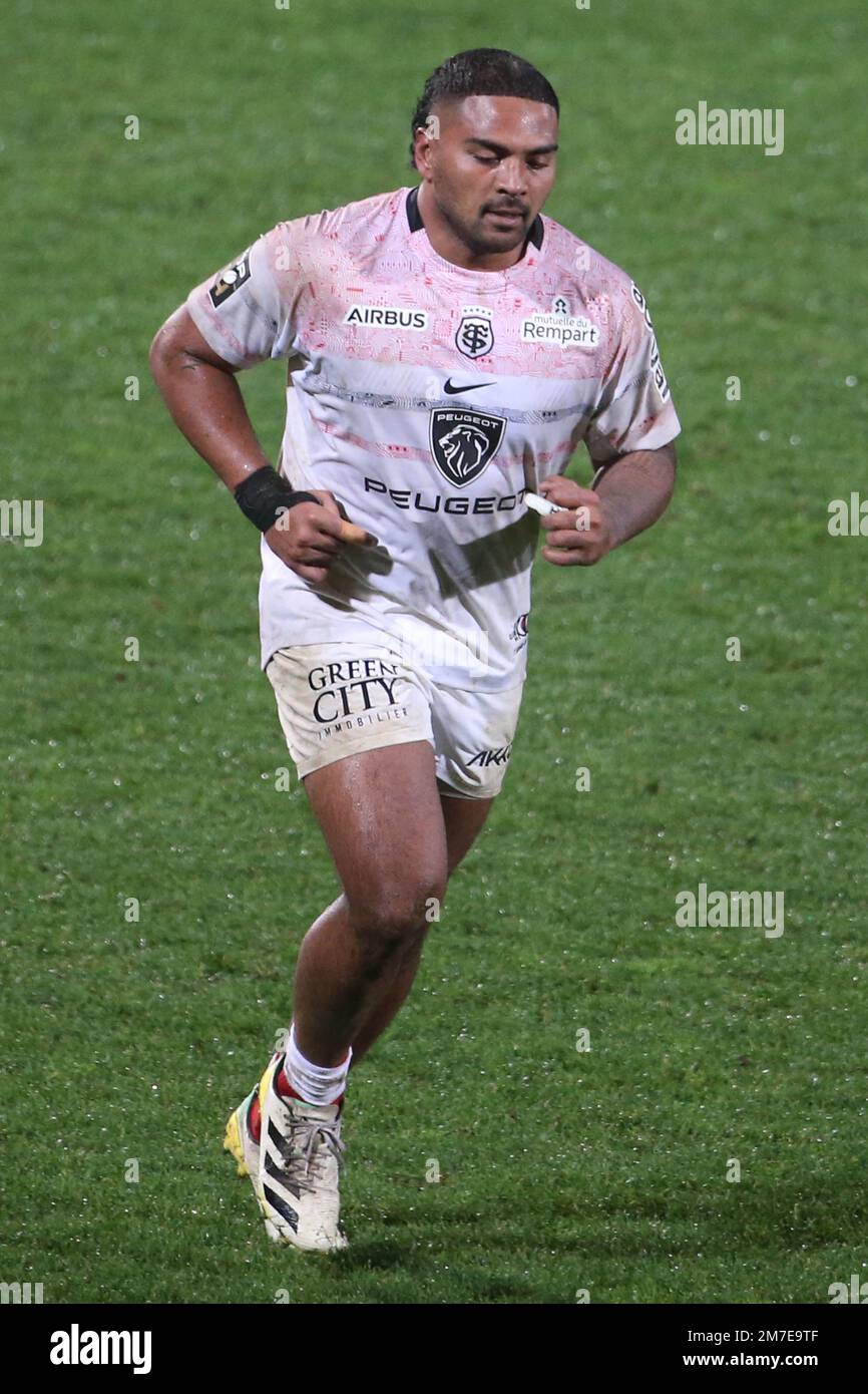 Peato Mauvaka du Stade Toulousain lors du championnat français Top 14 ...