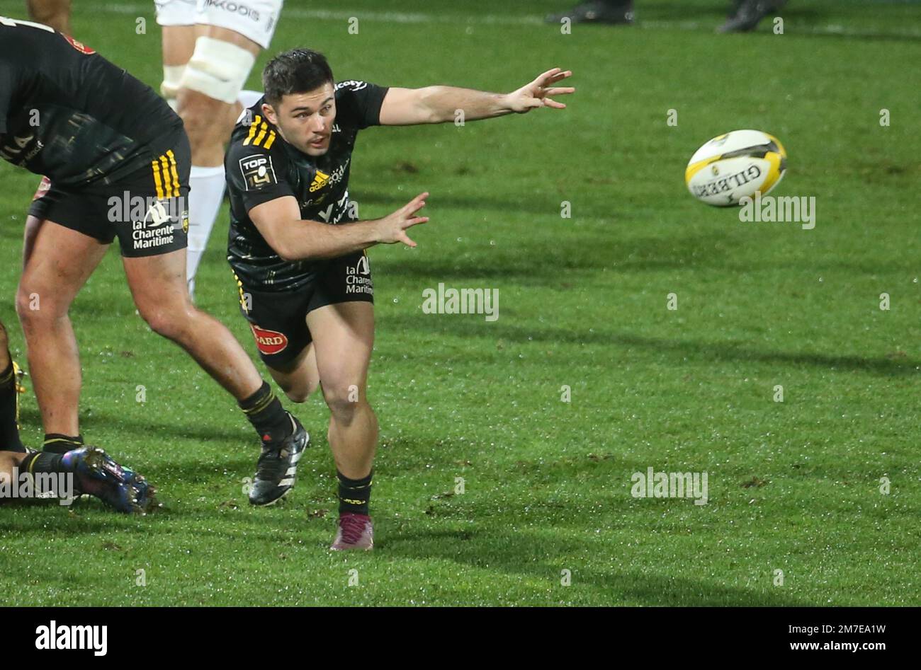 Lucas Zamora du Stade Rochelais lors du championnat français Top 14 des ...