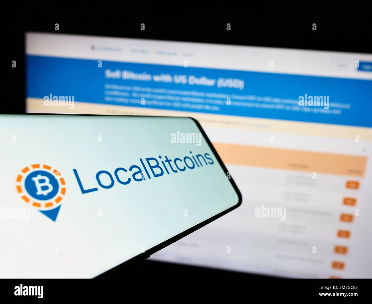 Logo localbitcoins Banque de photographies et d’images à haute résolution - Alamy