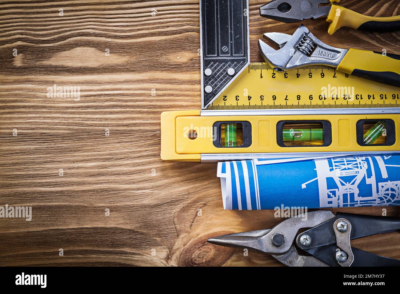 Pince à règle carrée de niveau plan de construction cisaille étain clé ...