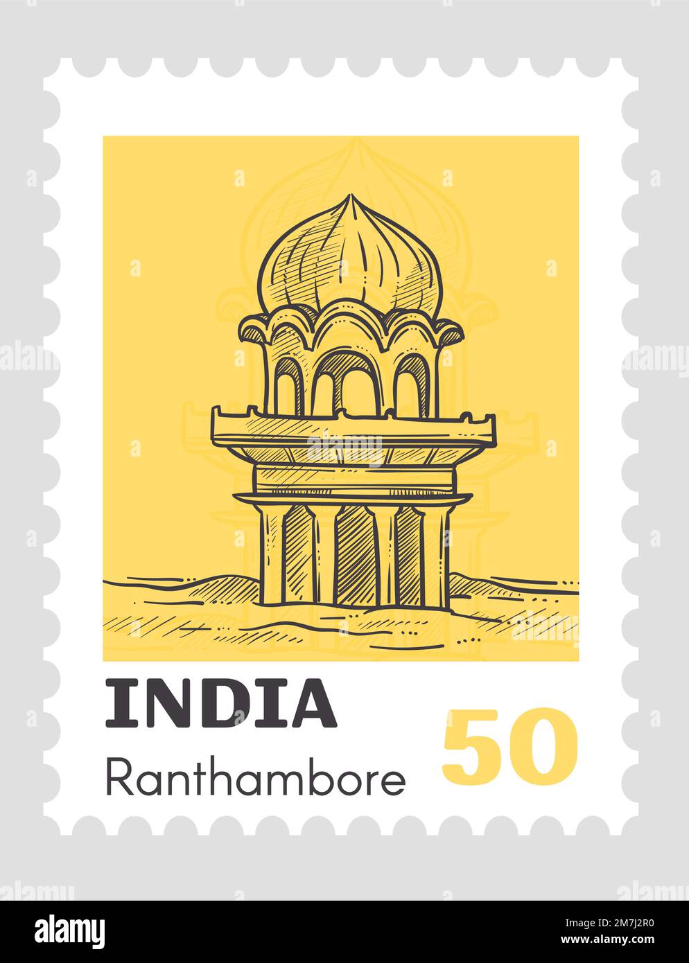 Ranthambore ranthambore Banque d'images vectorielles - Alamy