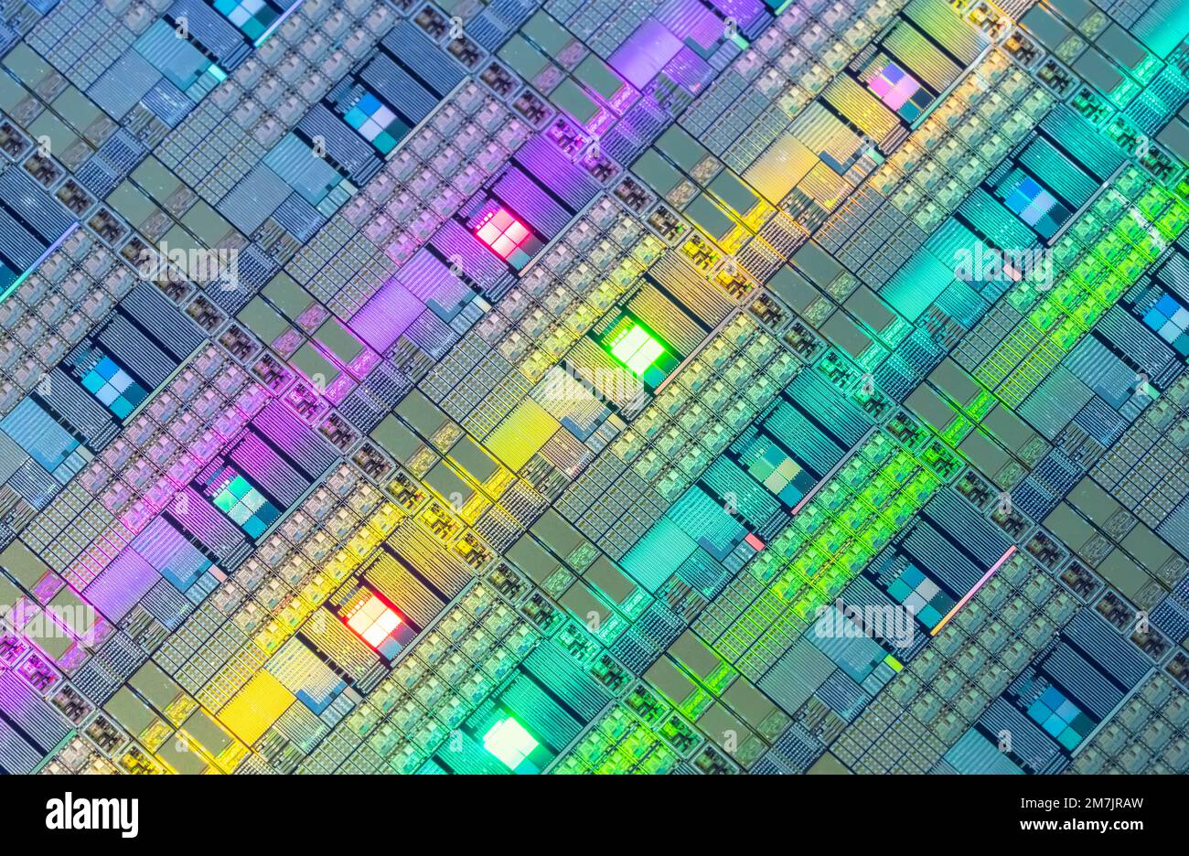 Silicon wafers Banque de photographies et d’images à haute résolution ...