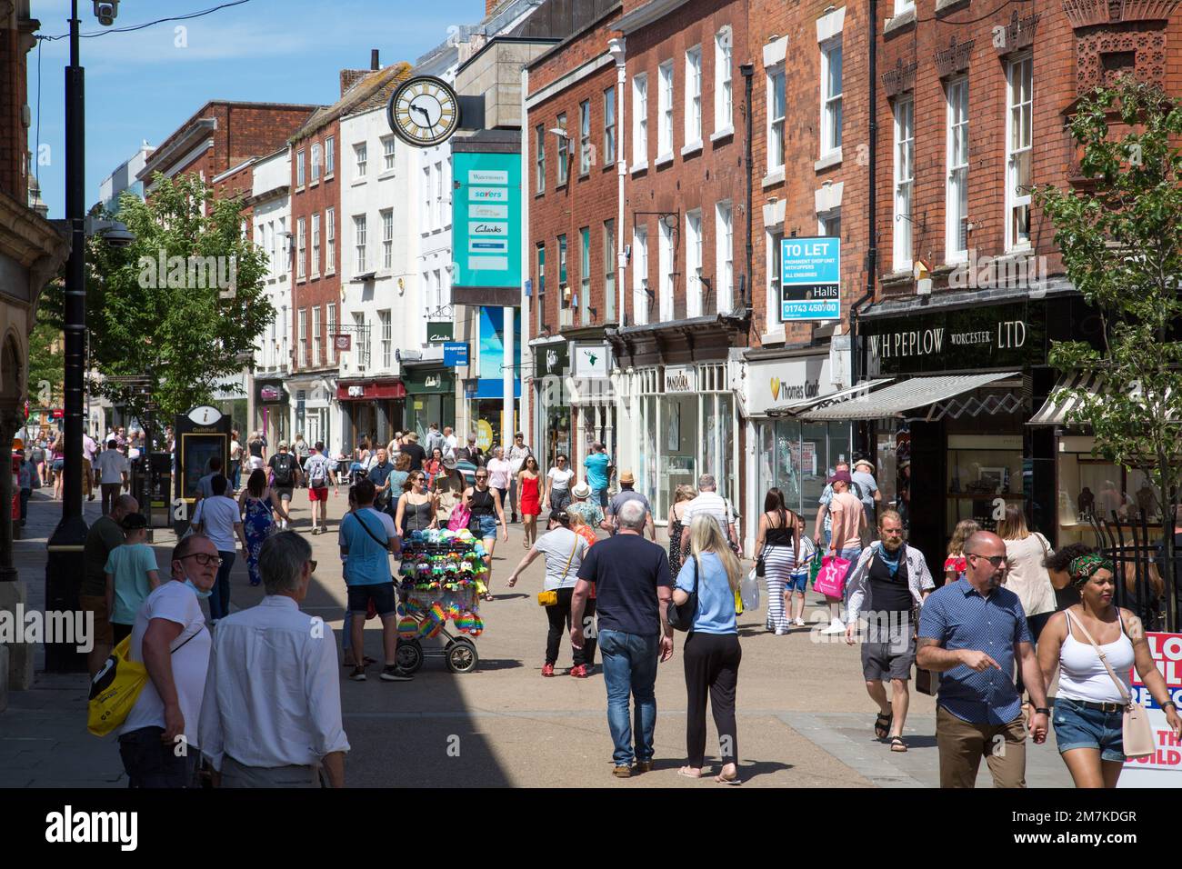 Worcester shops Banque de photographies et d’images à haute résolution ...