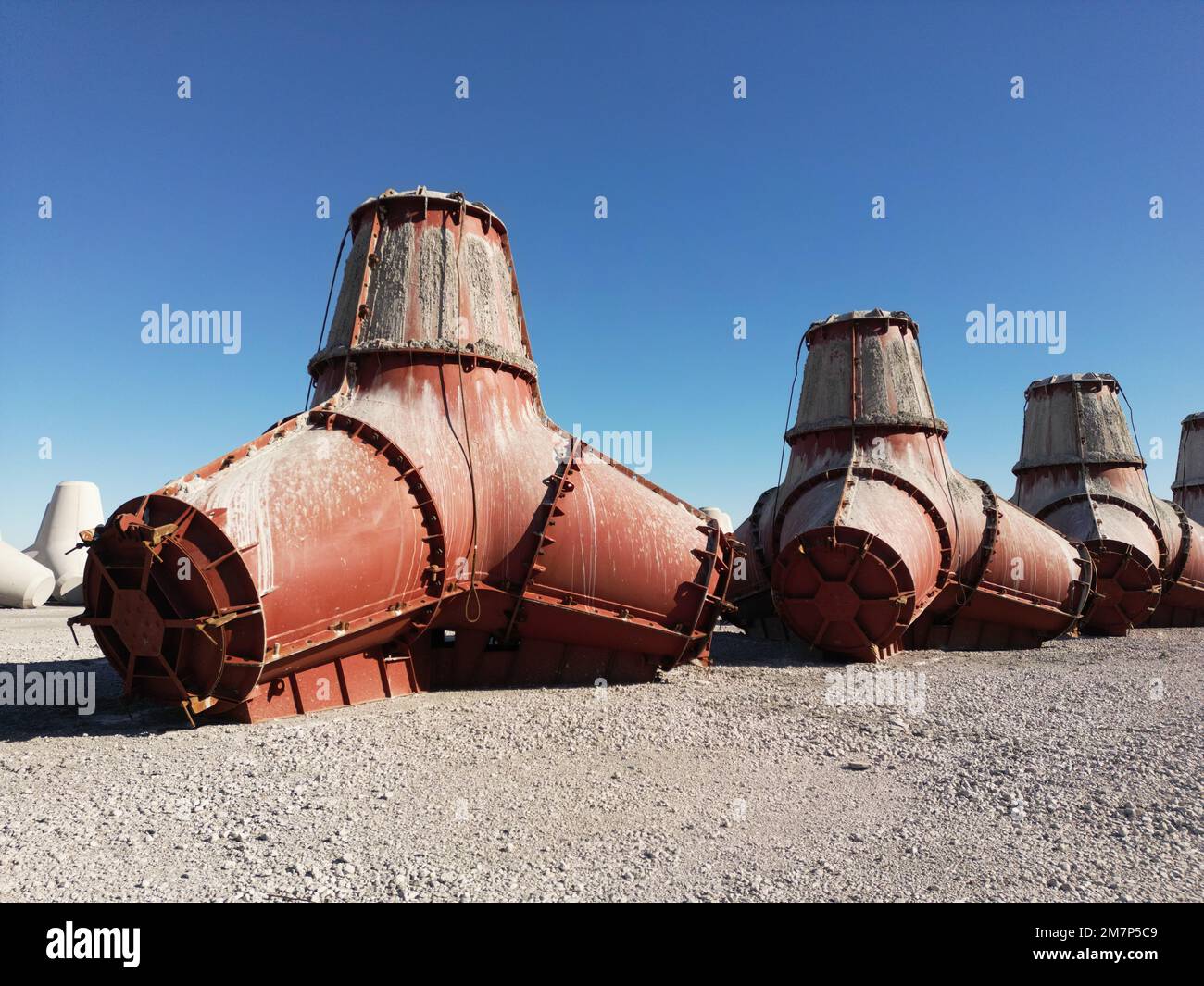 Tétrapode en béton japon Banque de photographies et d’images à haute ...