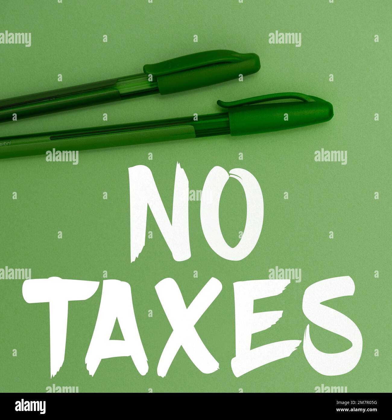 Texte d'écriture aucune taxe. Les entreprises présentent certains types ...