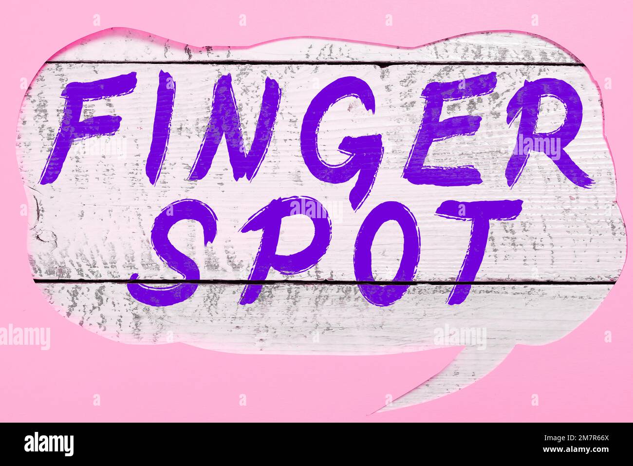 Panneau d'écriture à la main, point de doigt. Concept signification ...