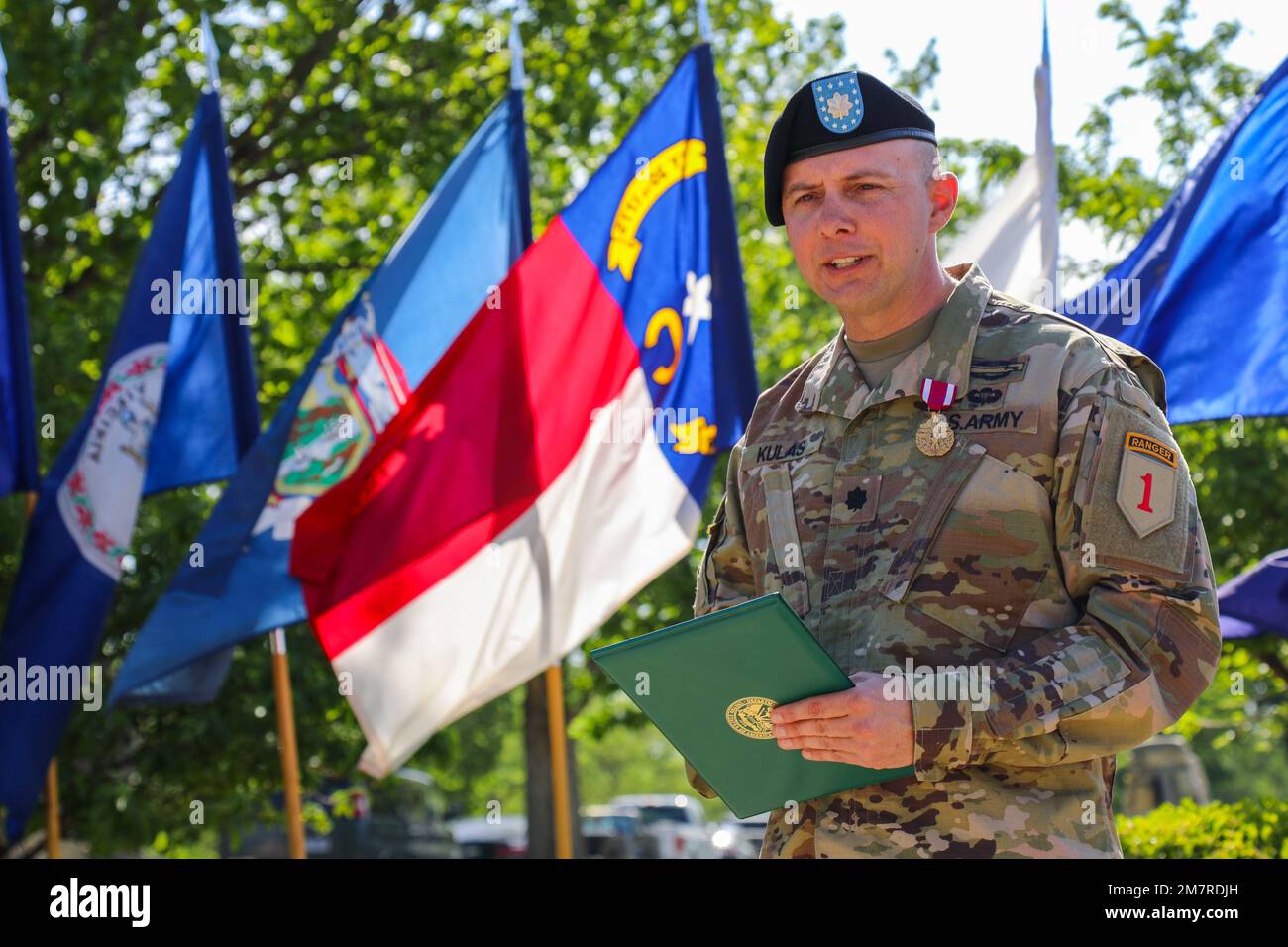 ÉTATS-UNIS Le lieutenant-colonel Andrew J. Kulas, le 1st Bataillon ...
