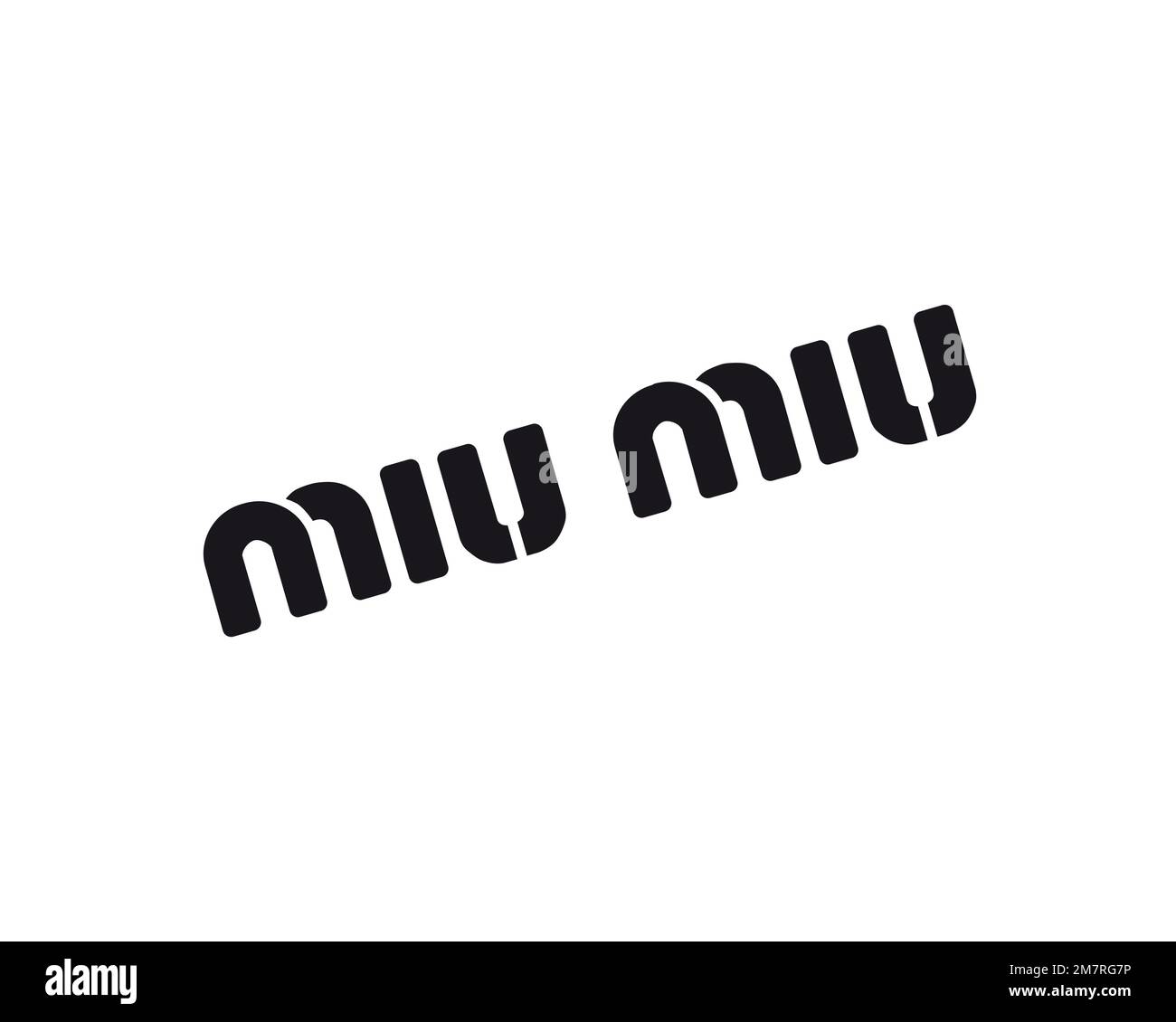 Logo miu miu Banque d'images détourées - Alamy