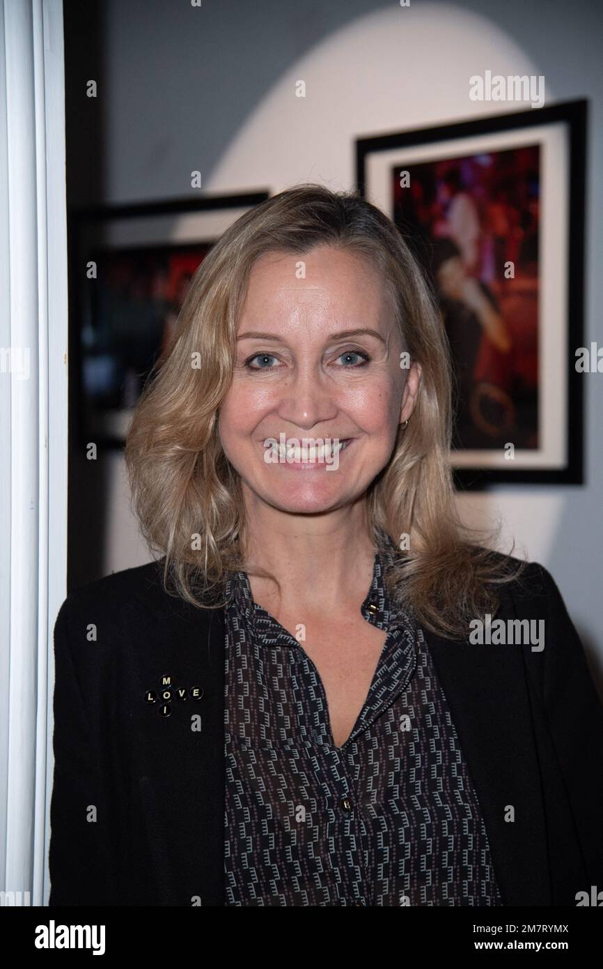 Paris, France sur 10 janvier 2023. Catherine Marchal participant à la ...