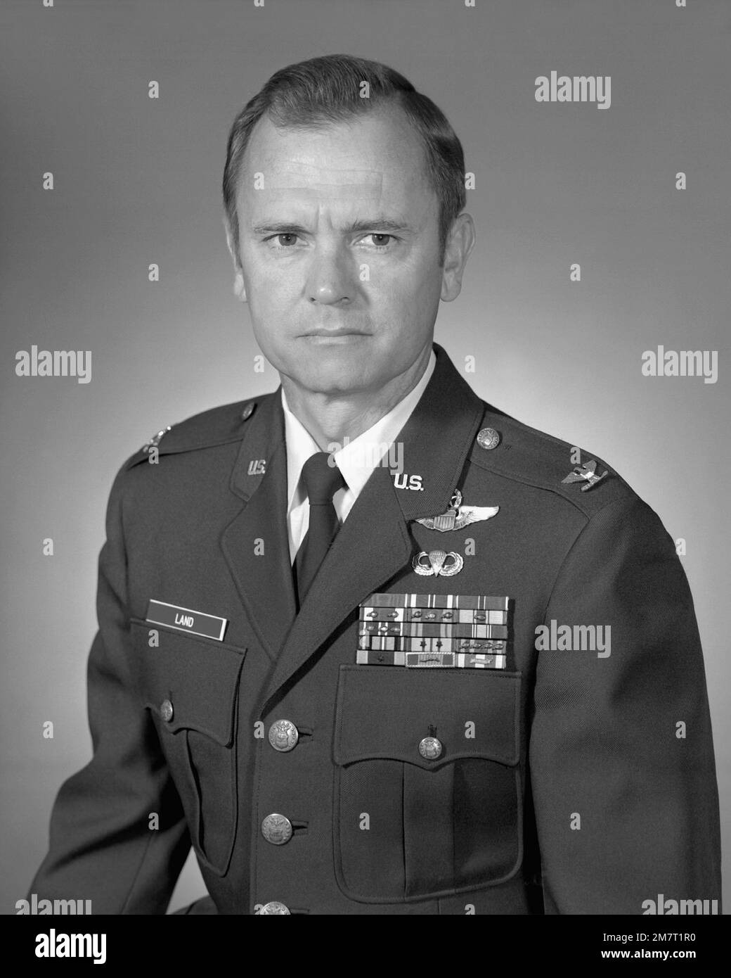 Usaf colonel Banque d'images noir et blanc - Alamy