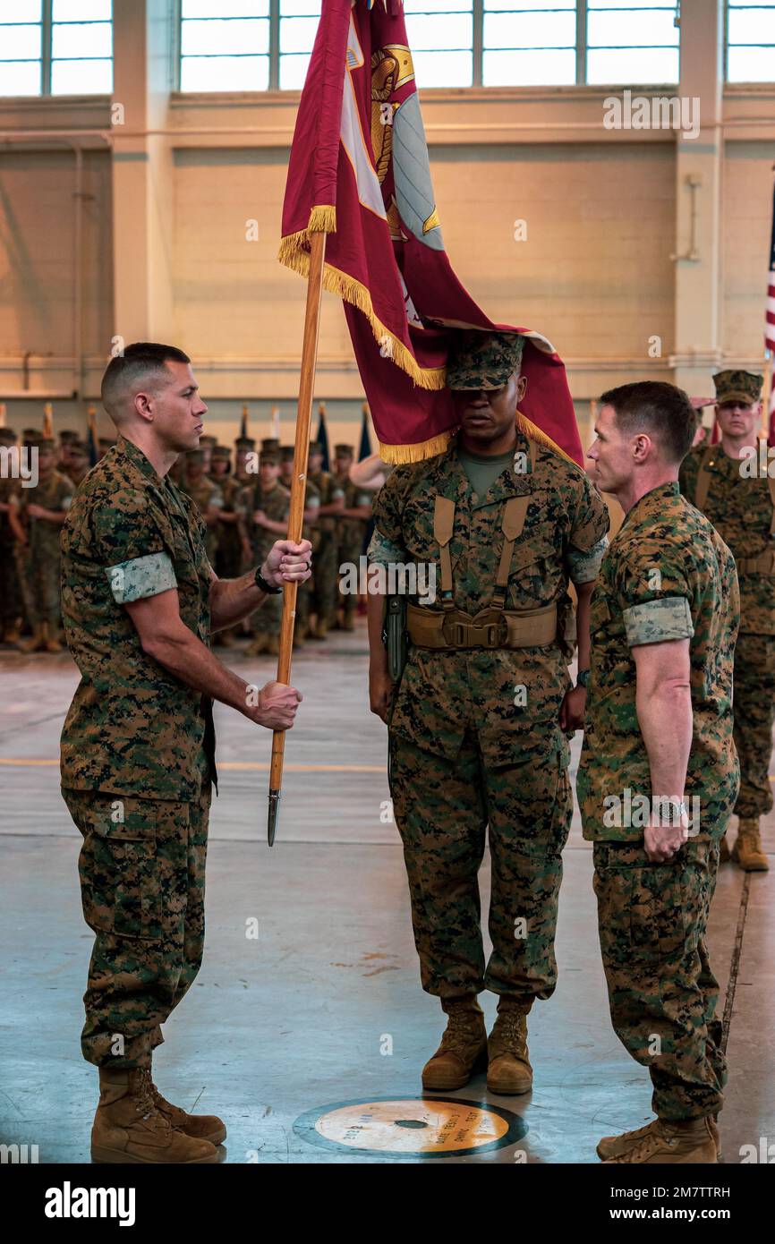 ÉTATS-UNIS Le lieutenant-colonel Matthew Haley du corps maritime, à ...