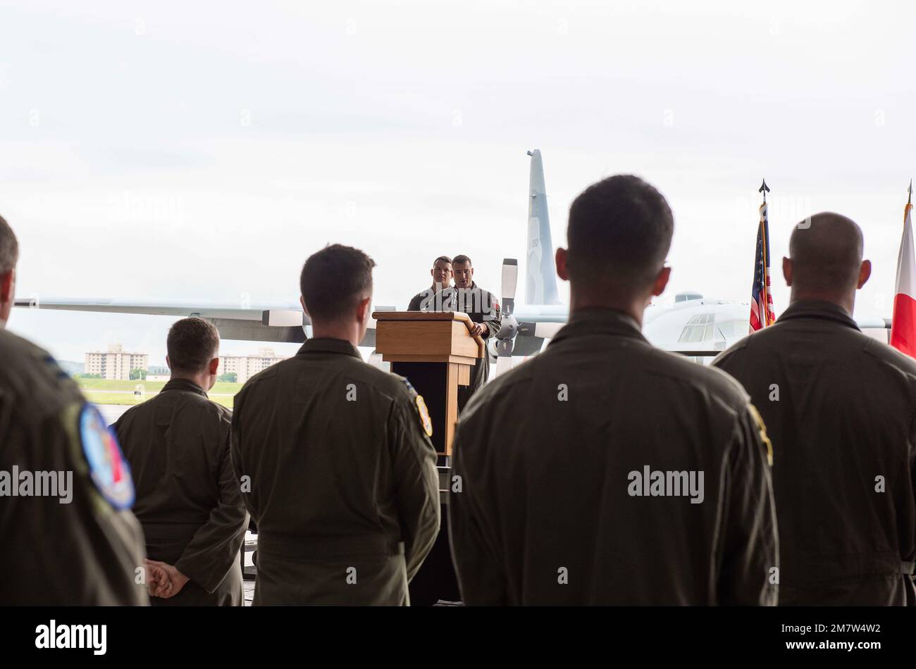 Le lieutenant-colonel Steven Massie II, commandant sortant de l ...