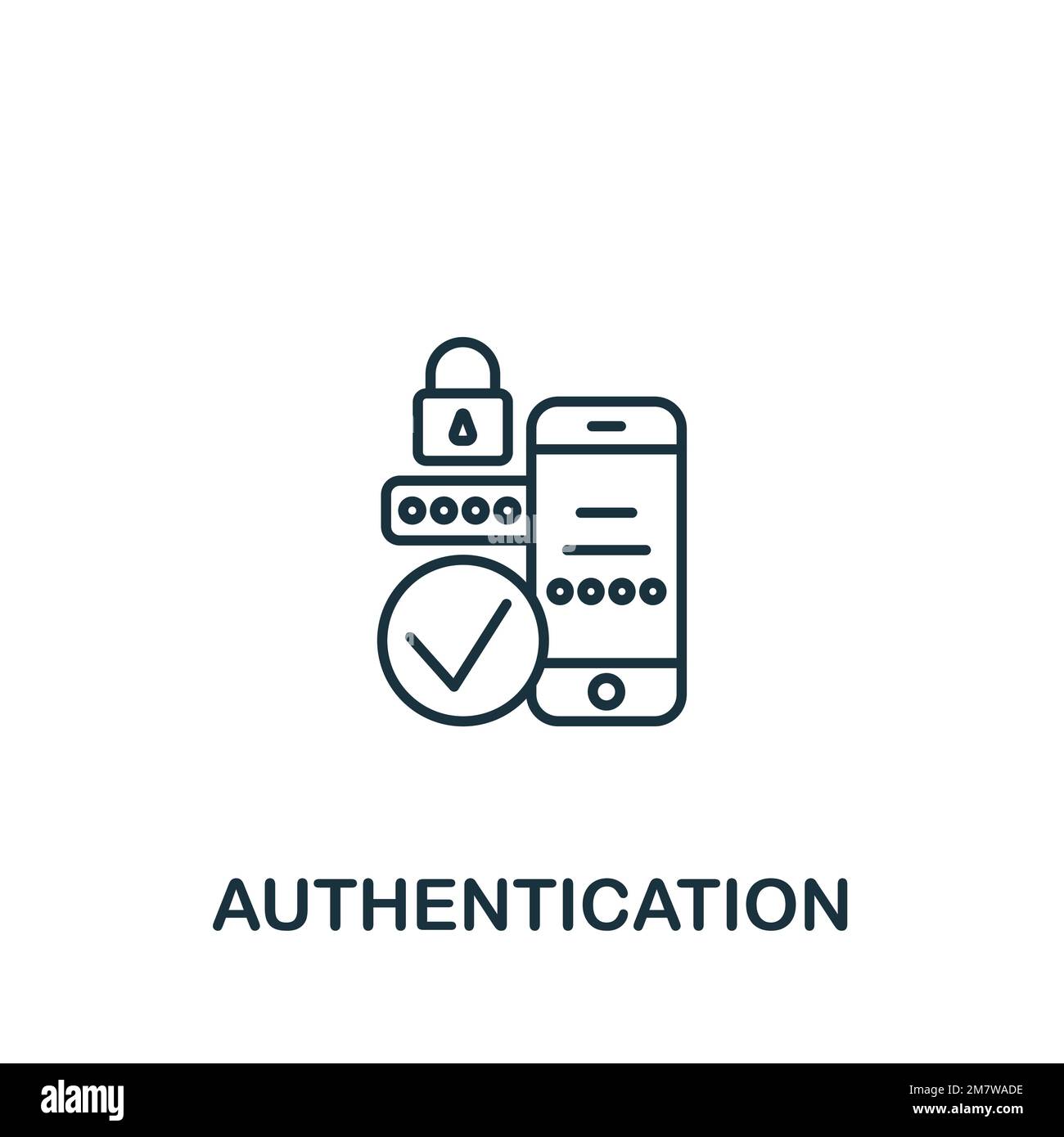 Numéro d'authentification Banque d'images vectorielles - Alamy