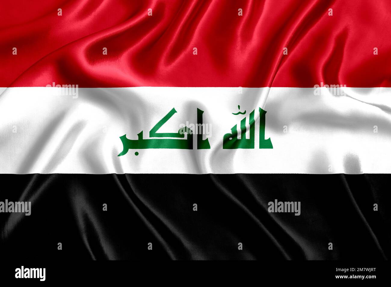 Drapeau officiel de l'irak Banque de photographies et d’images à haute ...