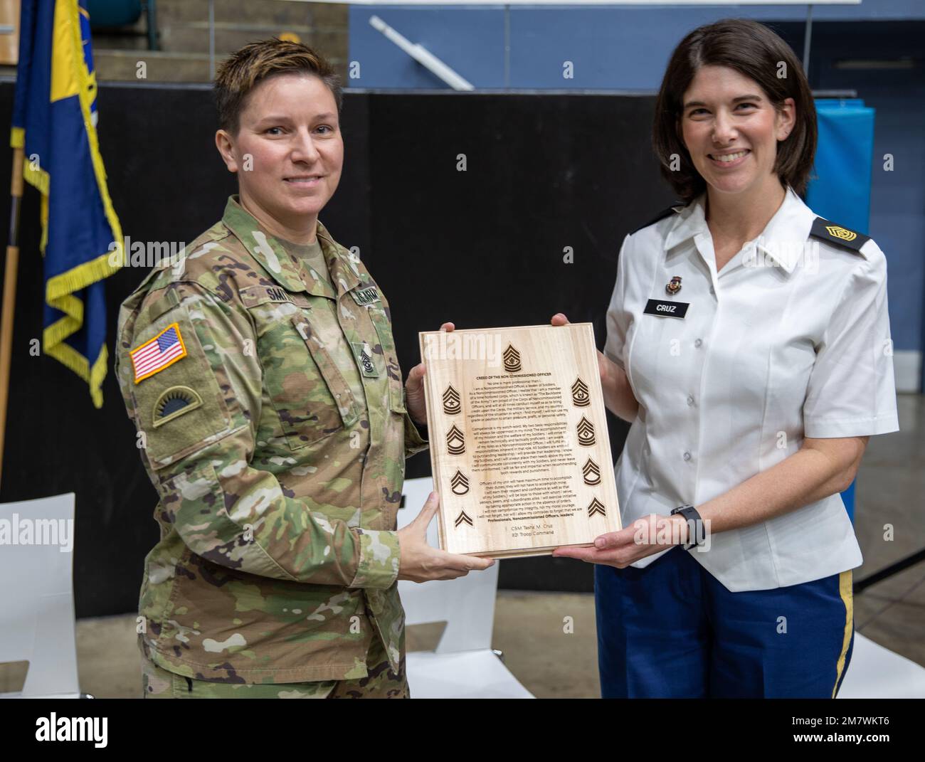 The first sergeant major of the army guard Banque de photographies et d’images à haute ...