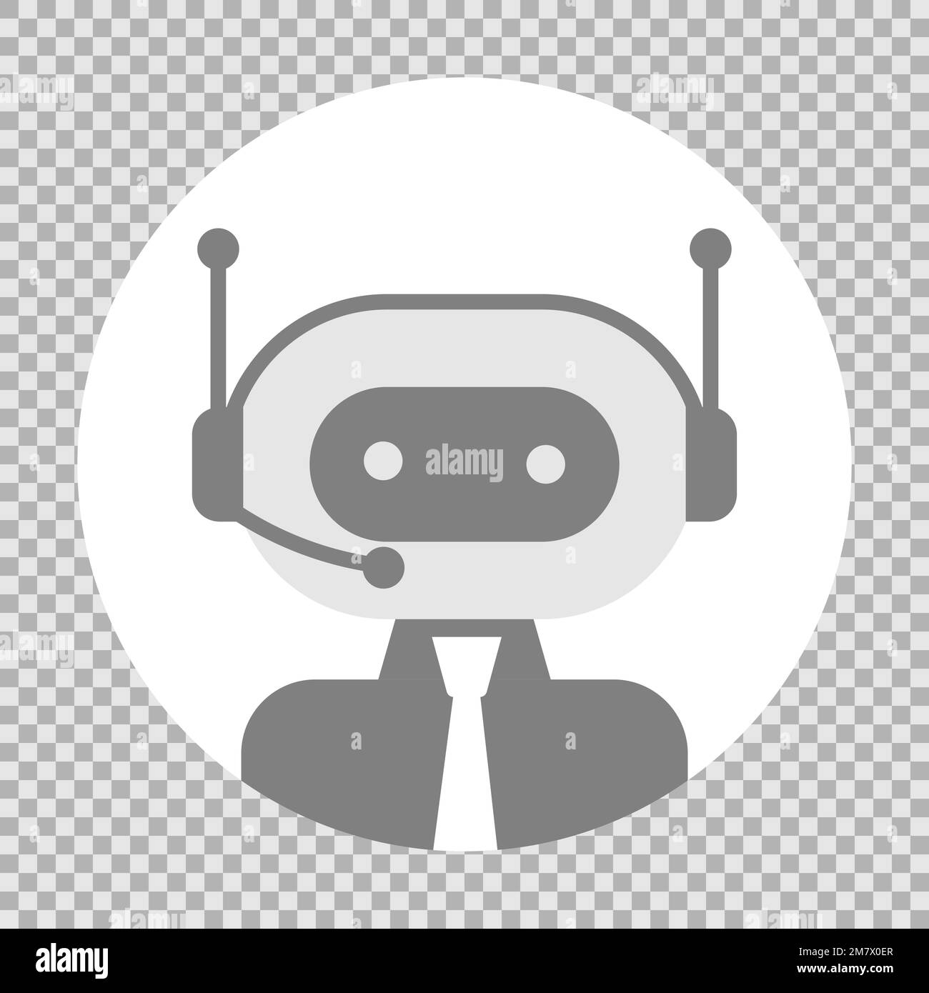 Chatbot symbol concept robot icon bot sign design Banque d'images noir ...