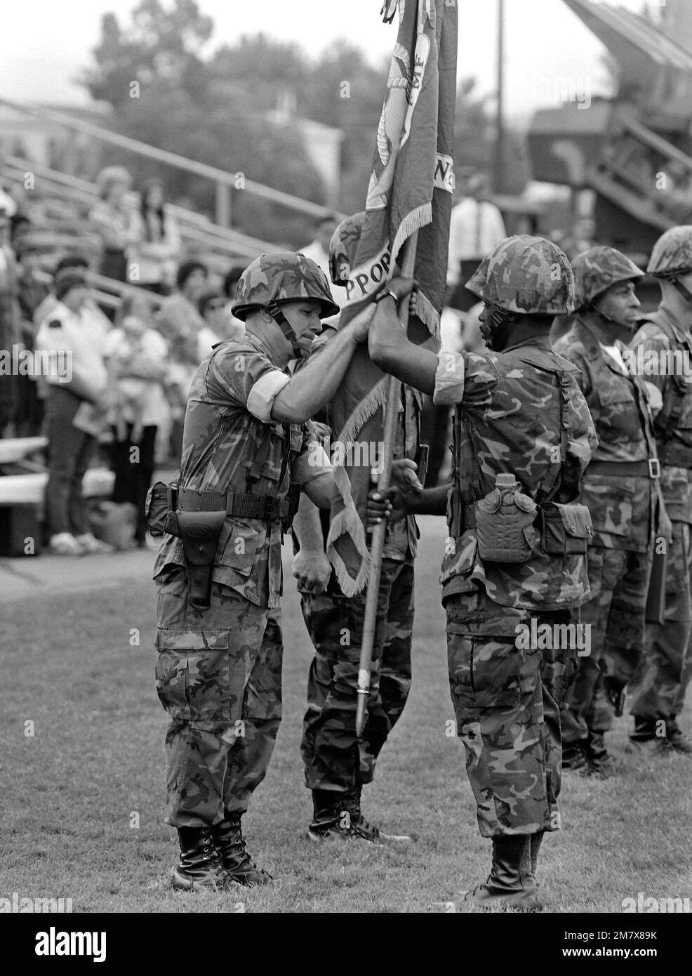 7ème bataillon d'appui du génie Banque d'images noir et blanc - Alamy
