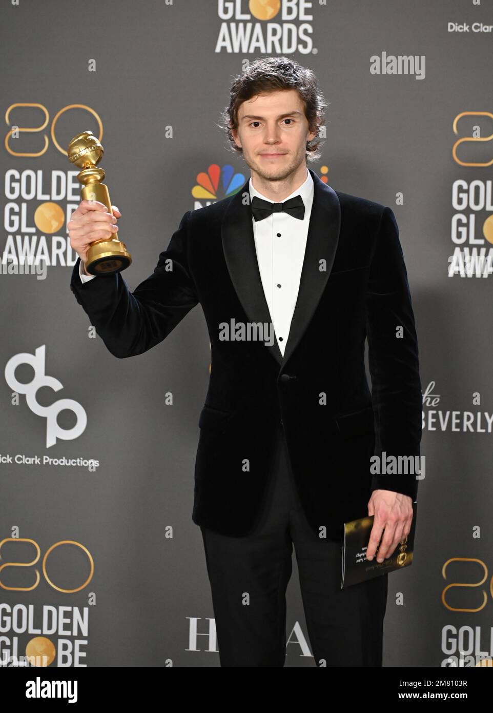 Los Angeles, États-Unis. 10th janvier 2023. Evan Peters, meilleur ...