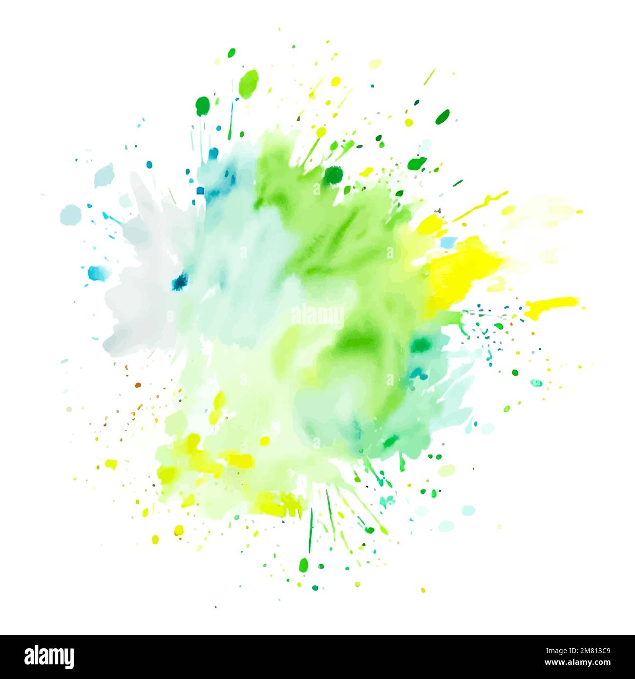 Tache verte Banque d'images vectorielles - Alamy