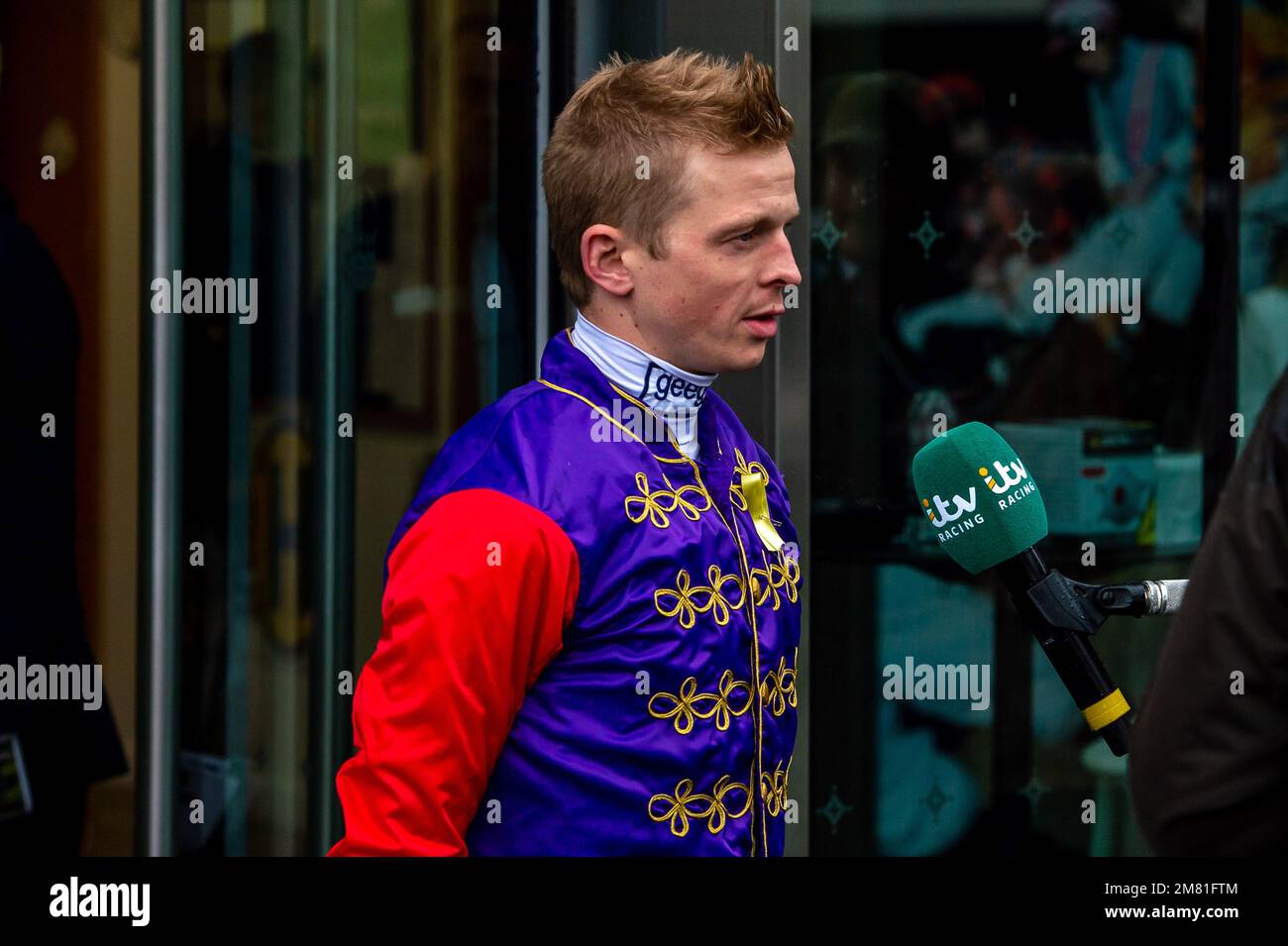 Ascot, Berkshire, Royaume-Uni. 2nd octobre 2021. Jockey David Probert ...