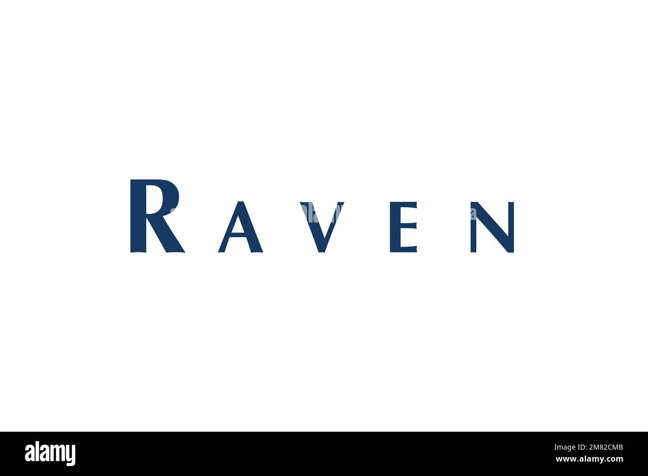 Raven logo Banque de photographies et d’images à haute résolution - Alamy