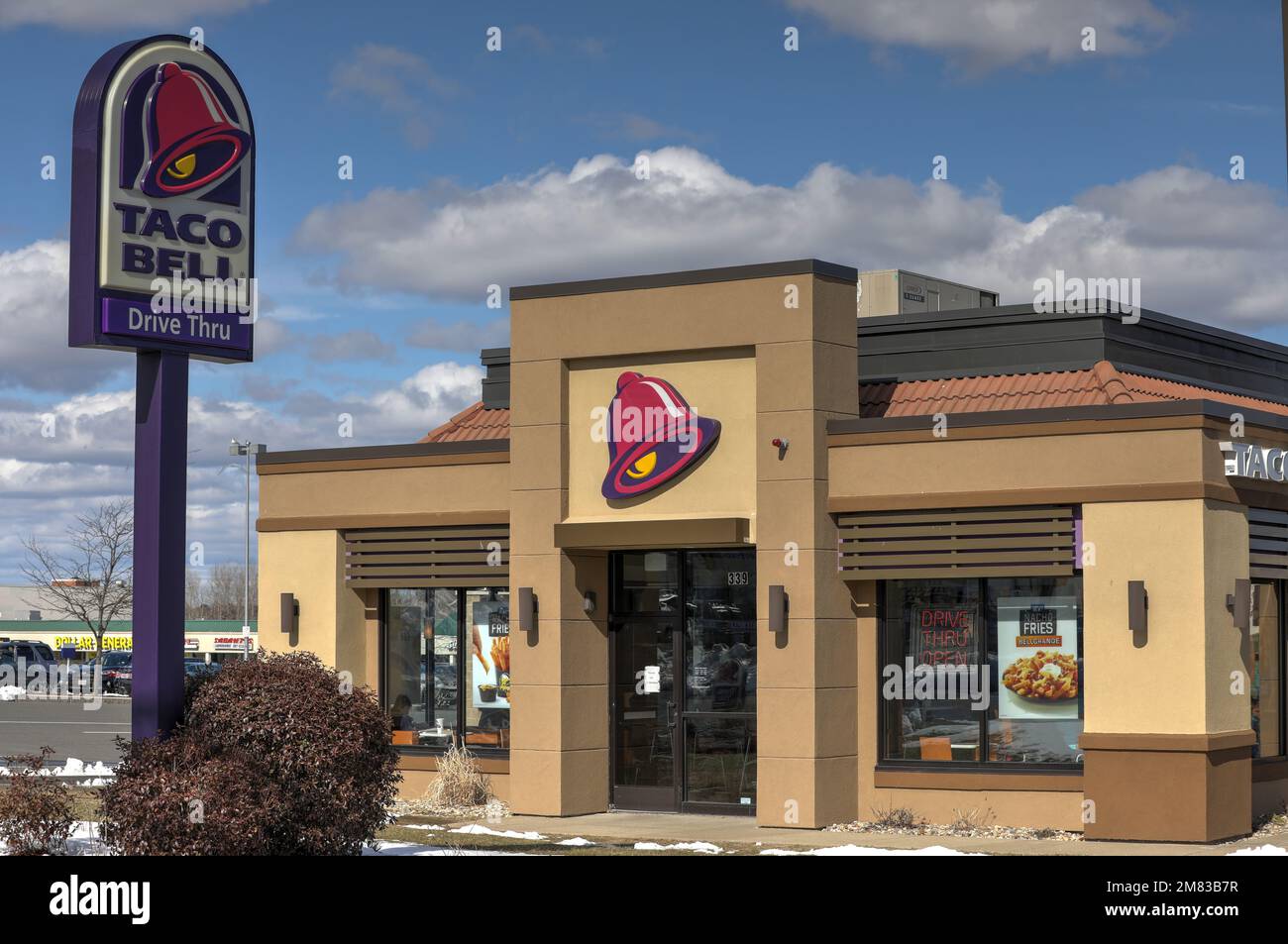 Fast food restaurant signs Banque de photographies et d’images à haute ...