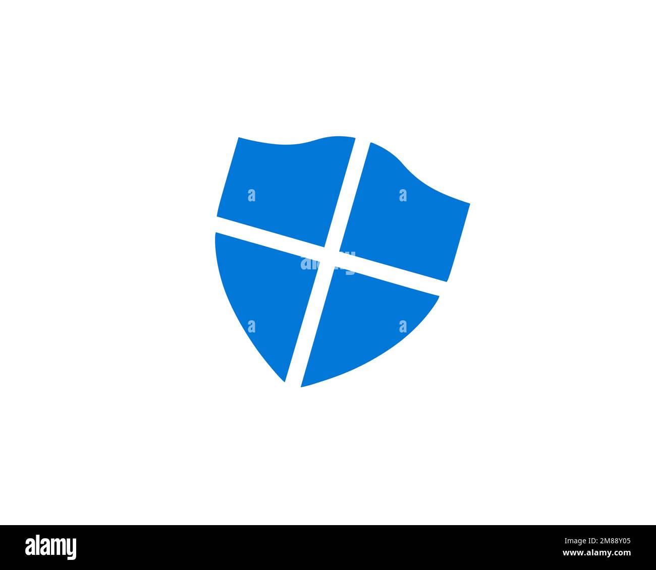 Windows defender logo Banque d'images détourées - Alamy