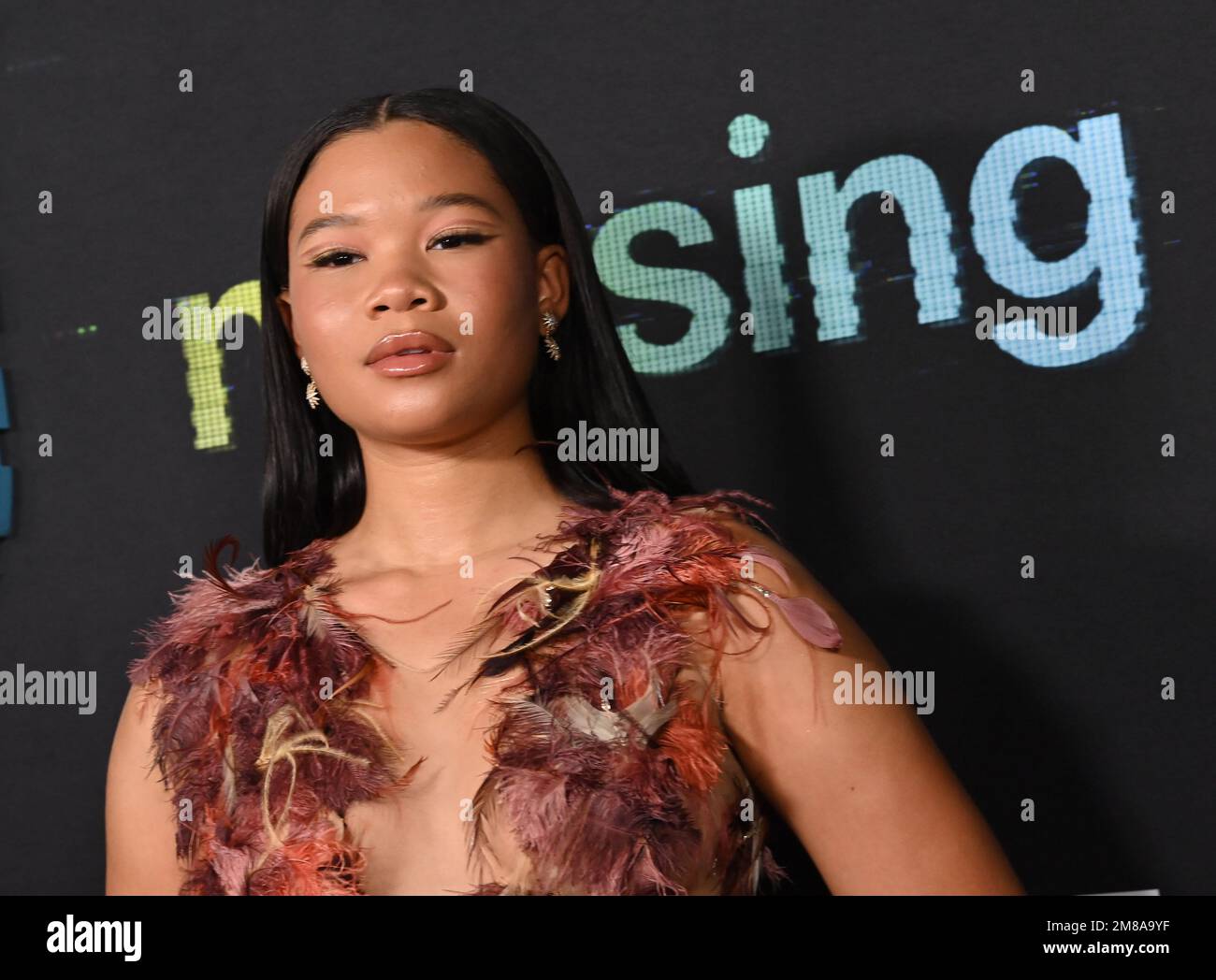 Los Angeles, Californie 12/01/2023, Storm Reid arrive à la première à ...