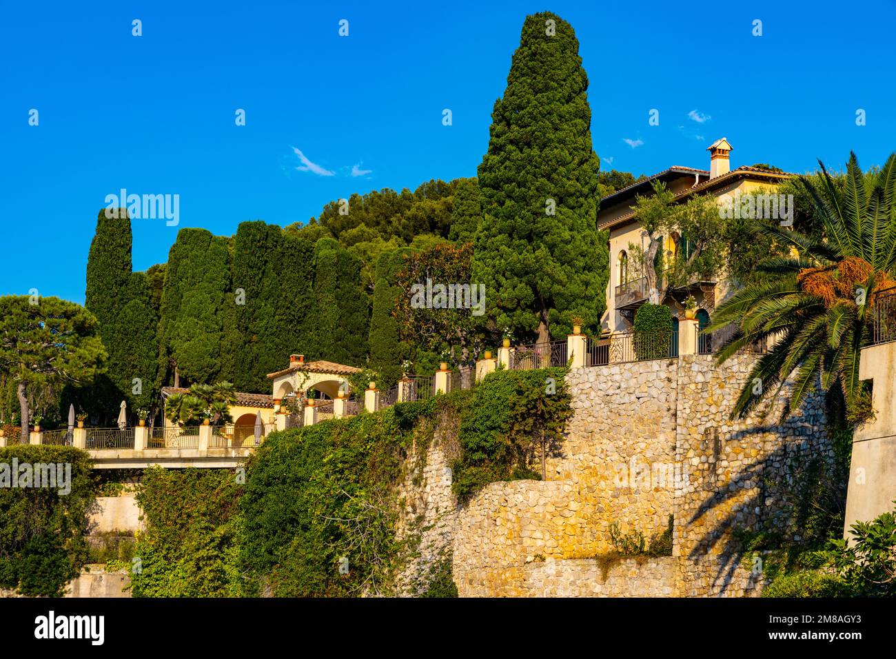 Saint Jean Cap Ferrat, France - 3 août 2022 : propriété exclusive en ...